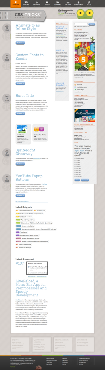 CSS Tricks | Refresh STYLE