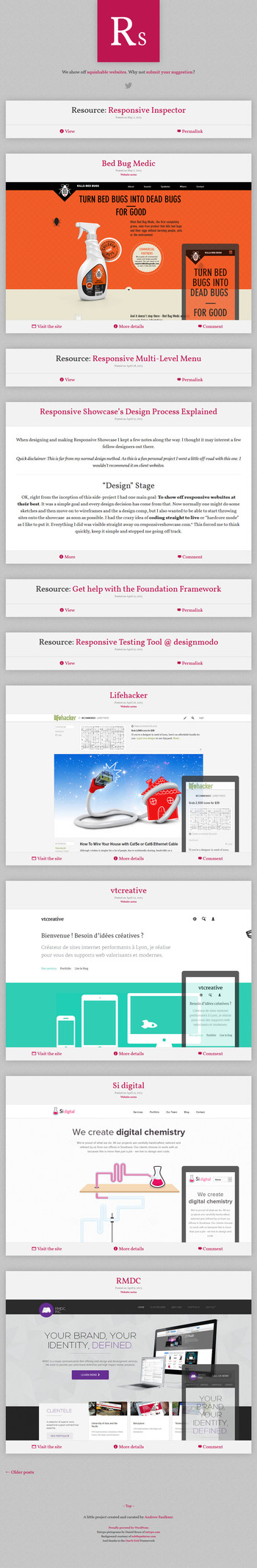 Responsive Showcase | Refresh STYLE